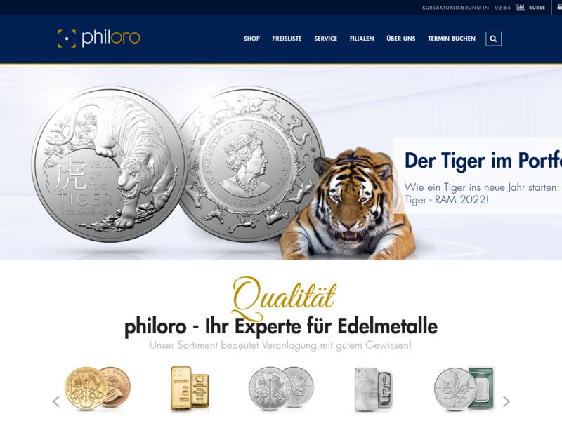 philoro EDELMETALLE GmbH - Muenzen.eu