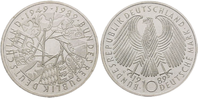 10 DM Gedenkmünzen - Alle Ausgaben mit Wert und Bild - Muenzen.eu