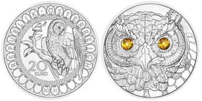 20 Euro Münzen Die Augen der Kontinente - Serie aus Österreich - Muenzen.eu